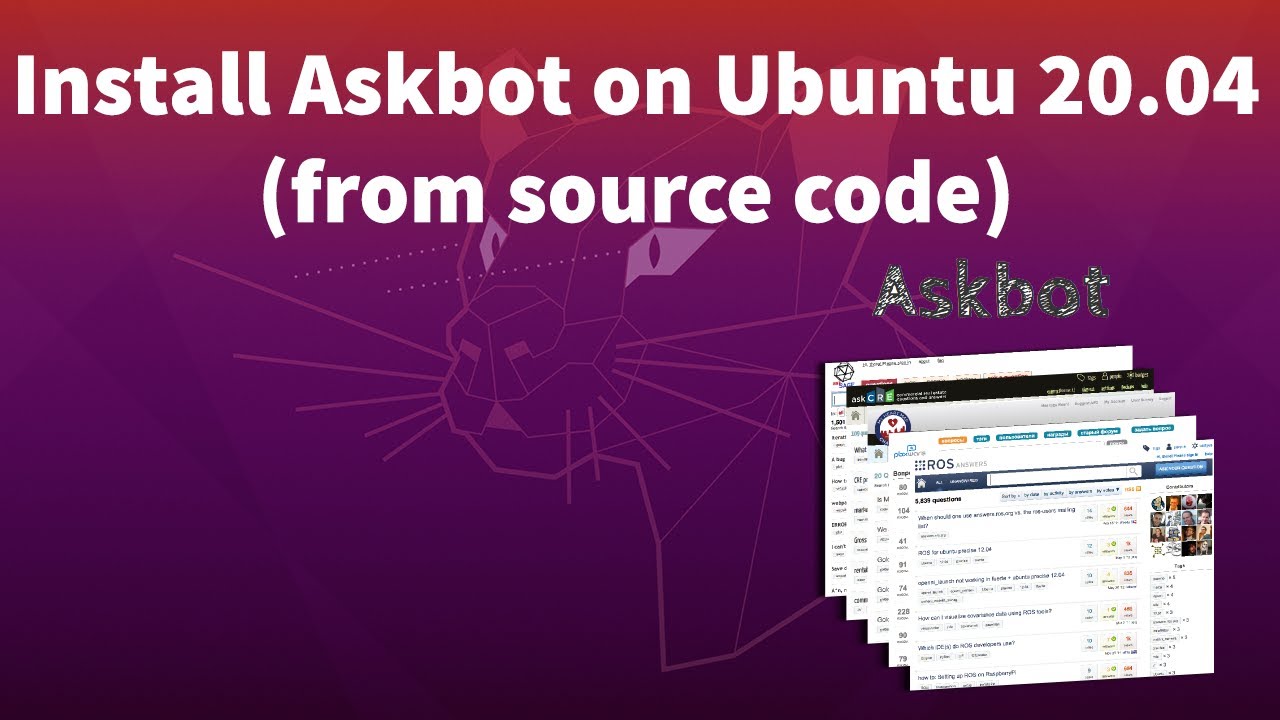 Install Askbot On Ubuntu 2004 From Source Code Anh Nguyen Blog 6338