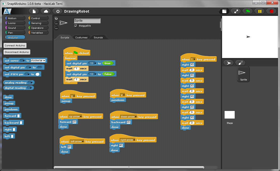Snap4Arduino - Phần mềm lập trình kéo thả cho Arduino | Trang cá nhân ...